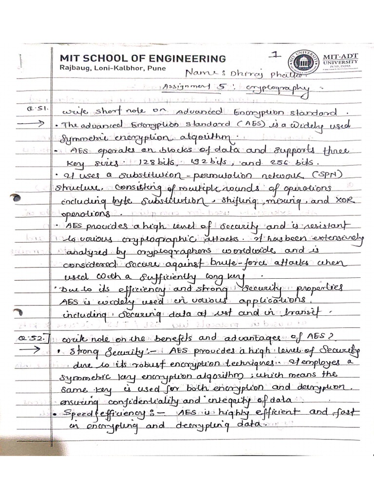 Cryptography Assignment 5 | PDF