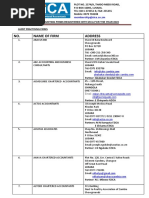 RRA Contacts - Form | PDF