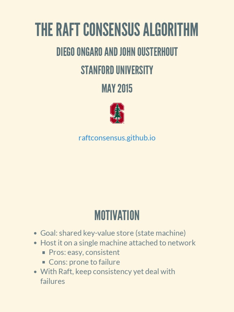 Raft Diego Ongaro | PDF | Classes Of Computers | Concurrent Computing