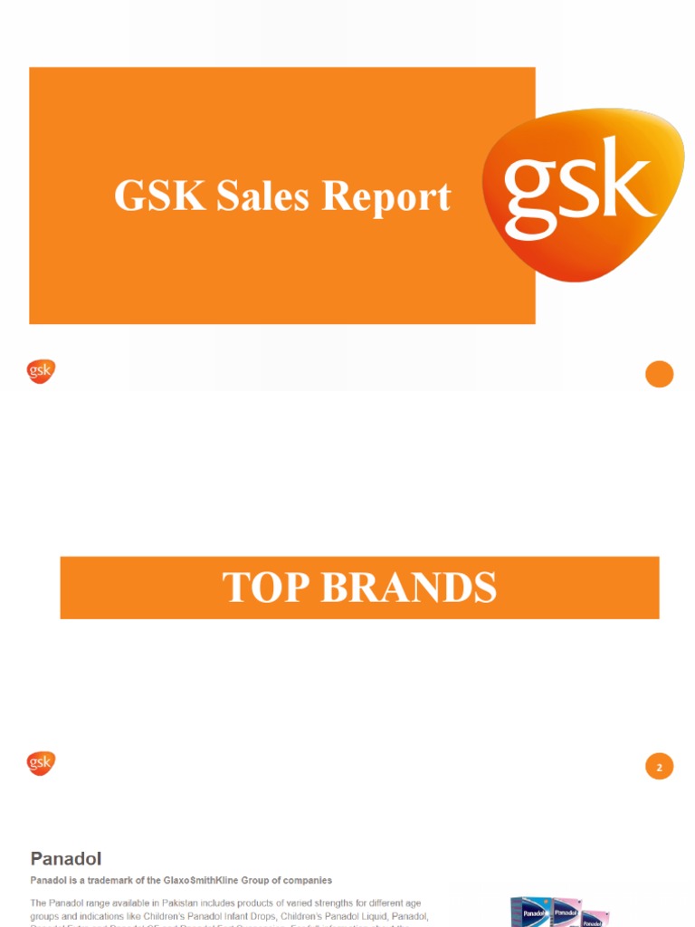 GSK Sales & Marketing Report | PDF | Inflation | Profit (Economics)
