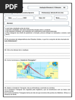 Continentes e Oceanos ATIVIDADE | PDF | Continente | Terra