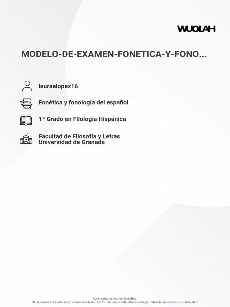 Examen de Fonética y Fonología Española | PDF | Fonología | Fonética