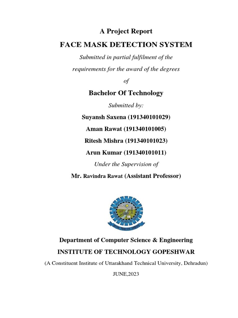 Face Detection Report | PDF | Machine Learning | Artificial Neural Network