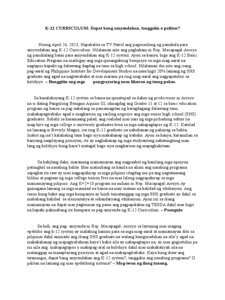 Pagsulat NG Komposisyon | PDF