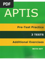 Aptis Web Aptis Advance Key Tests 1-4 | PDF