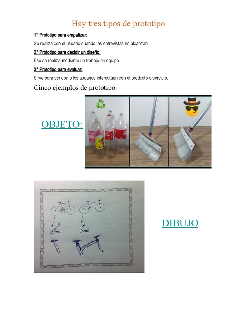 Hay Tres Tipos de Prototipo | PDF | Ciencias sociales