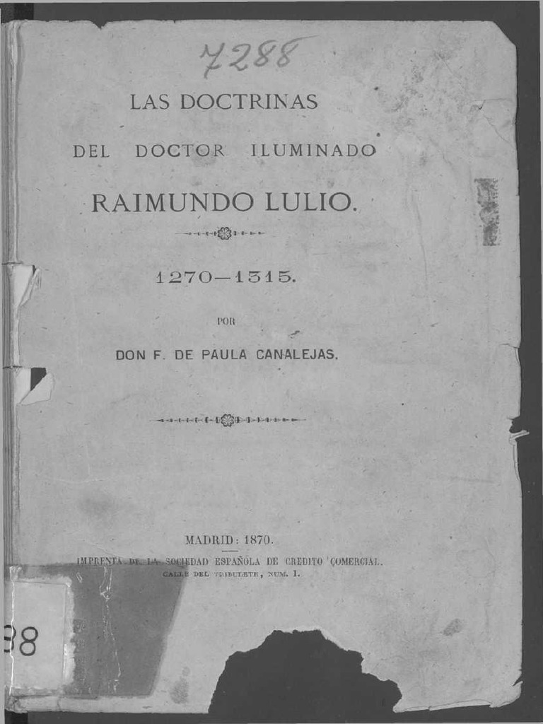 Lulio | PDF | Verdad | Dios