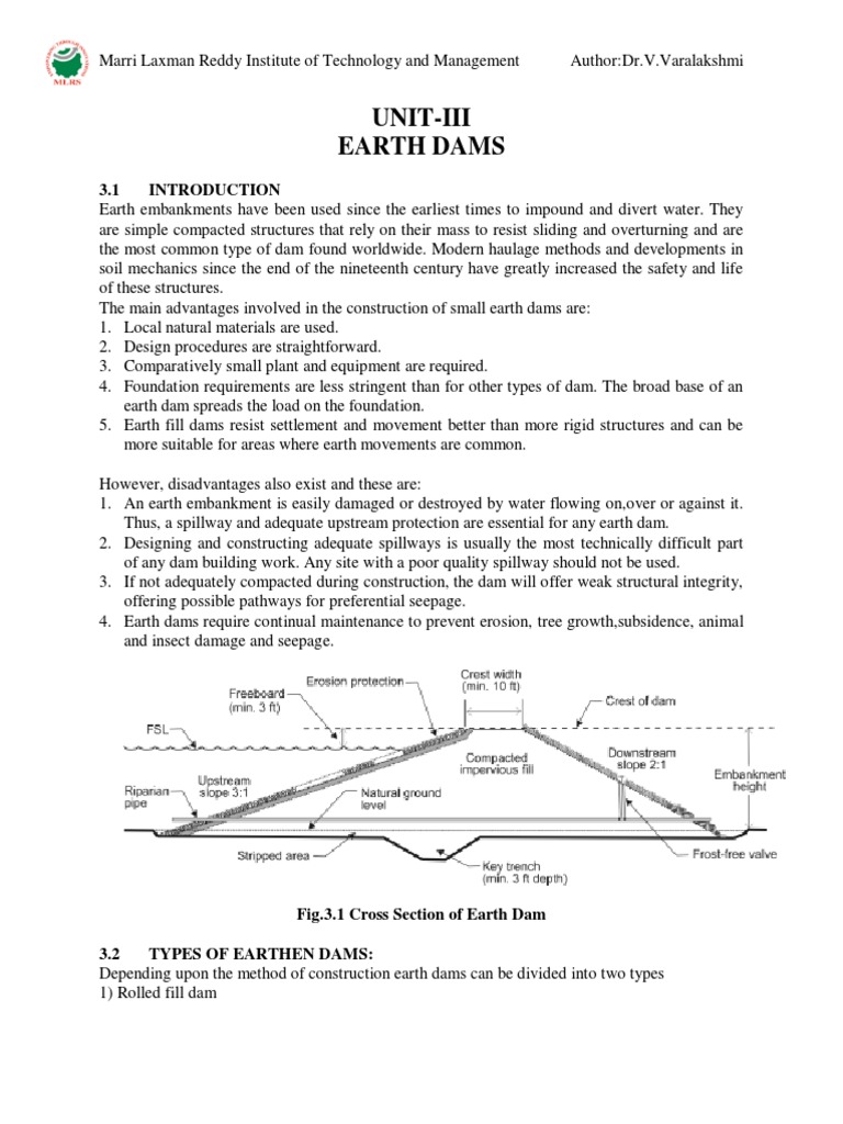 Earth Dams | PDF