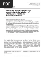 AV Fistula Physical Examination Guide | PDF | Vein | Nephrology