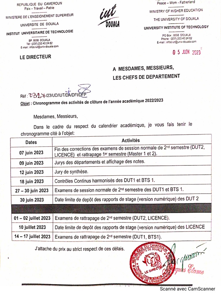 calendrier-de-iut | PDF