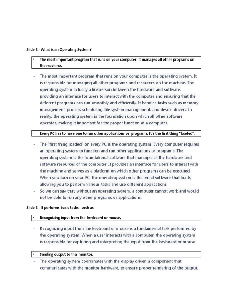 Os Presentation Script | PDF | Graphical User Interfaces | Operating System