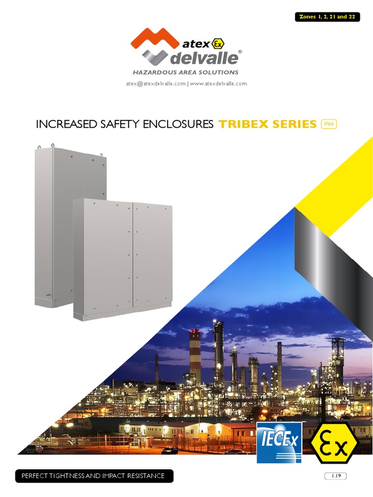 Increased Safety Enclosures Tribex Atexdelvalle en 1.19 | PDF | Door ...