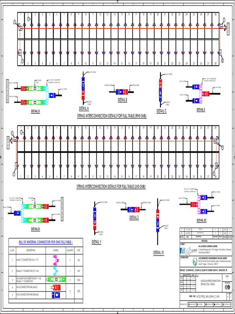 For Full Table - Module Interconn-Sh 02 | PDF | Electrical Engineering | Equipment