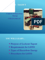 LOTO Training PPT Files | PDF | Mechanical Engineering | Physical Sciences
