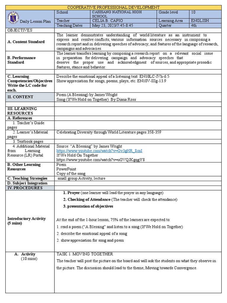 Observation 3 | PDF | Learning | Poetry