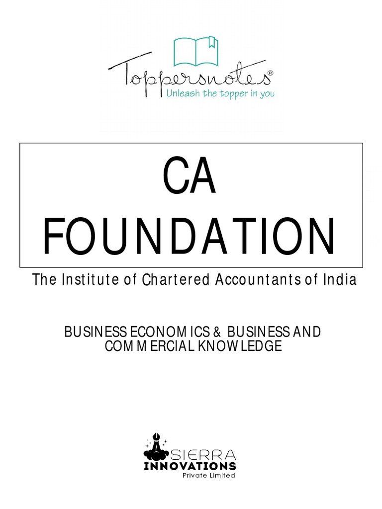 Business Economics Handwritten Notes | PDF | Business