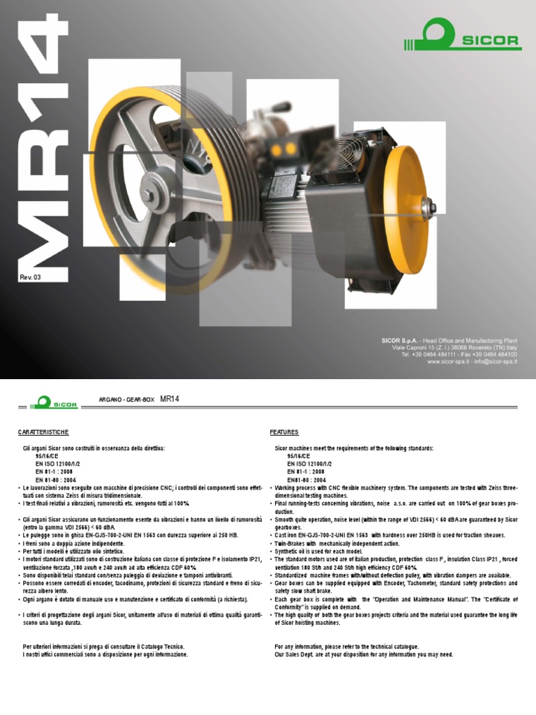 Sicor BR mr14 | PDF