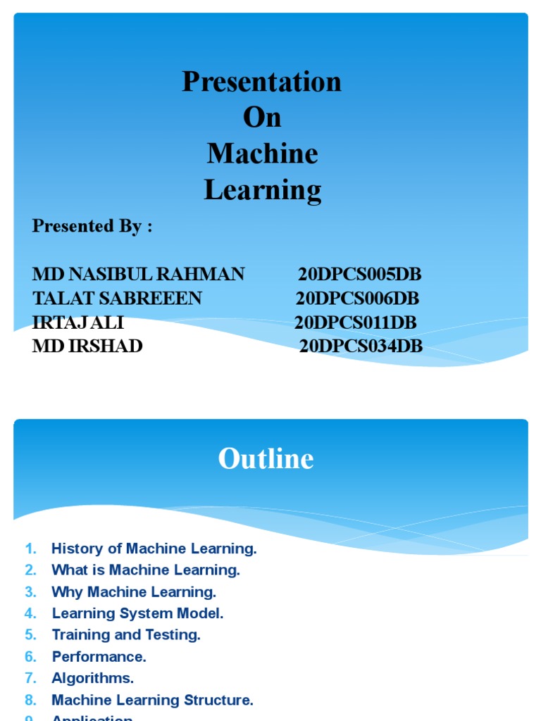 On Machine Learning | Download Free PDF | Machine Learning | Learning