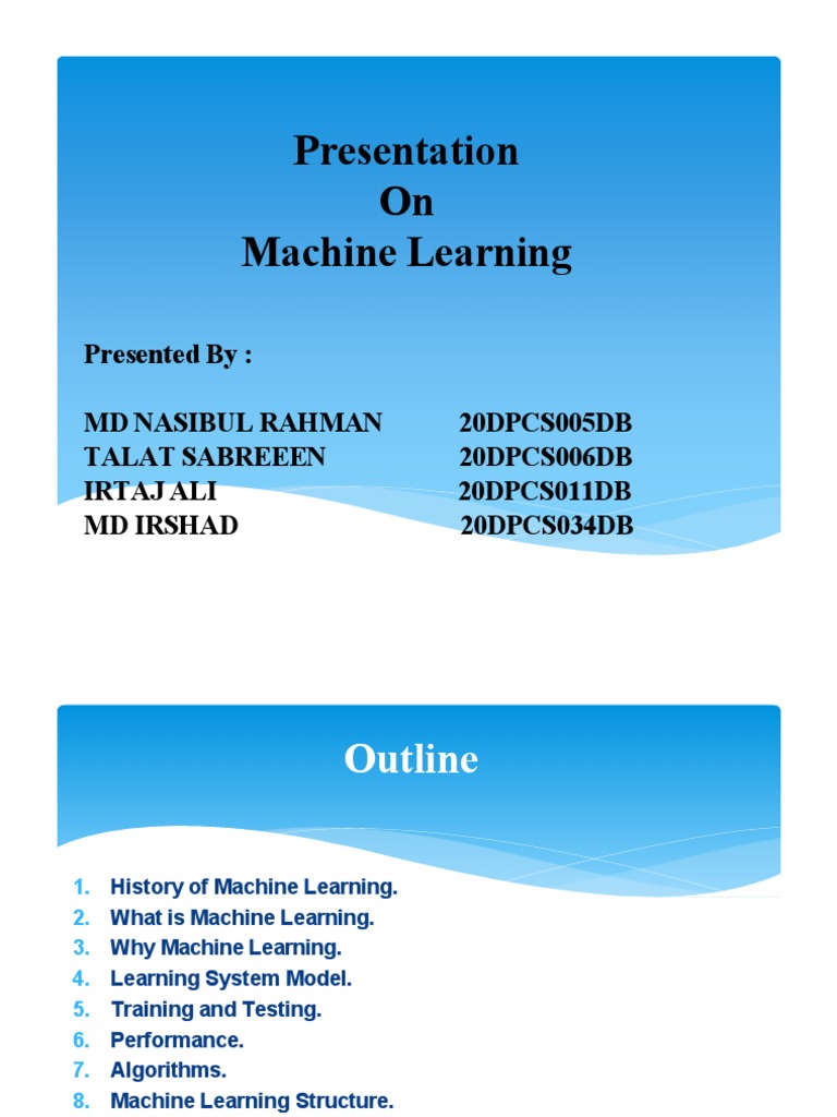 On Machine Learning.. | PDF | Machine Learning | Emerging Technologies