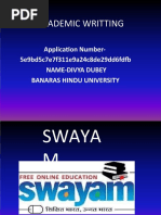 SWAYAM Credit Transfer Process Guide | PDF