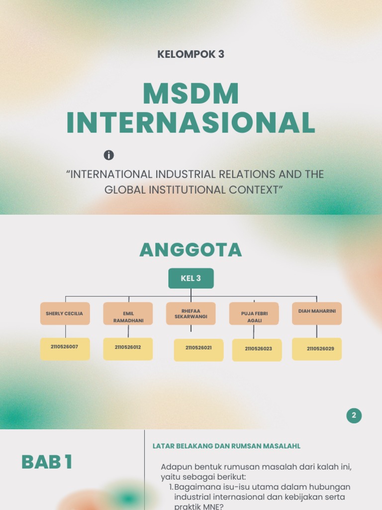 Kelompok 3 MSDM Inter | PDF