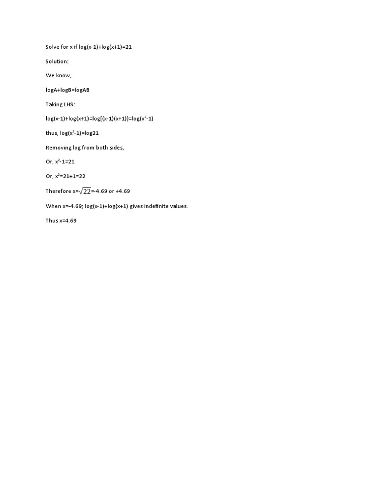 solve-for-x-if-log-pdf