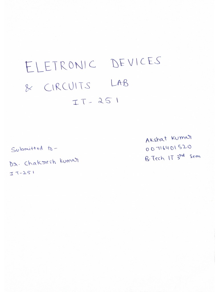 EDC File Final | PDF