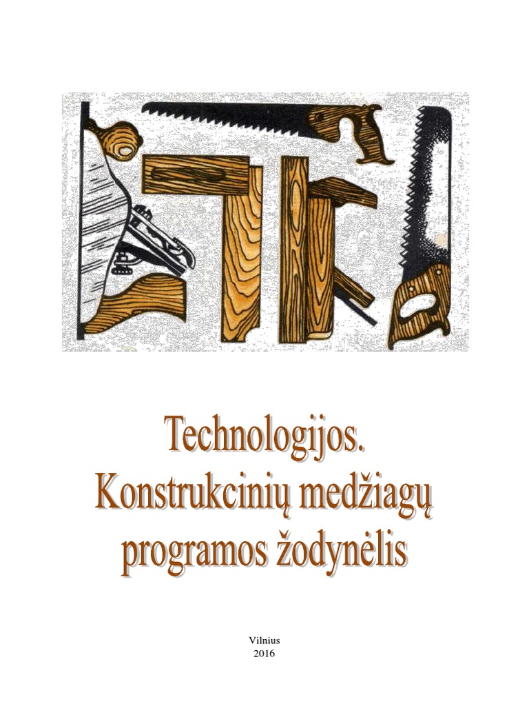Konstrukciniu Medziagu Zodynelis | PDF