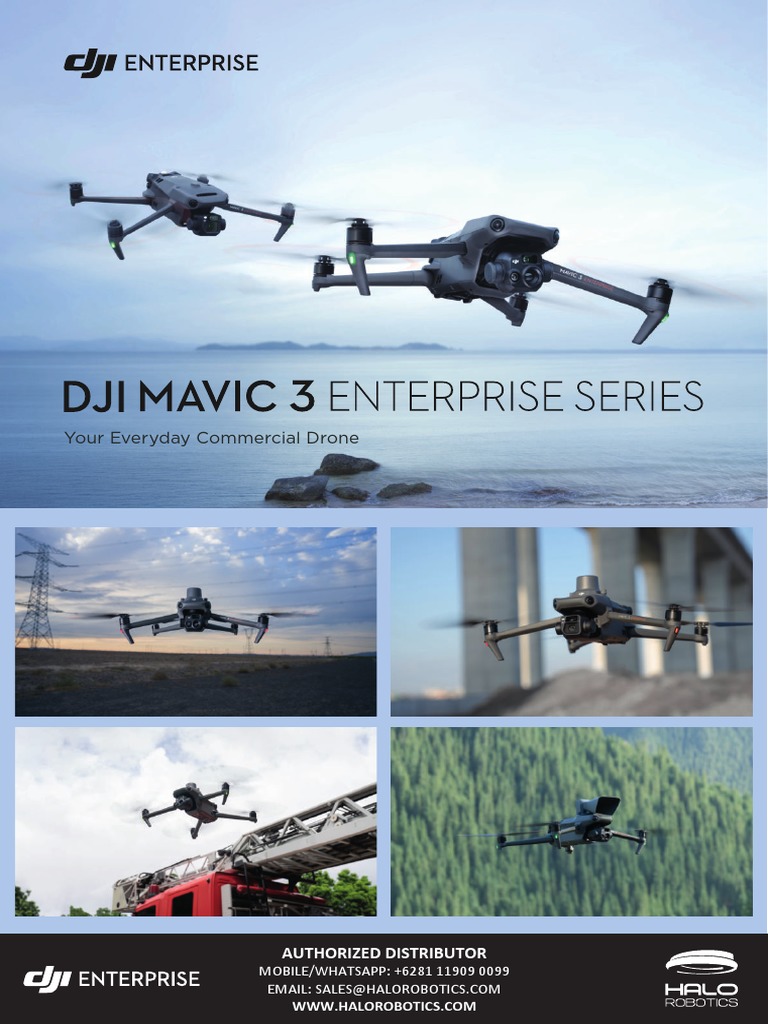 Brosur DJI Mavic 3 Enterprise Series | PDF | Imaging | Equipment