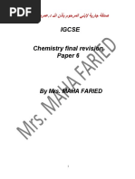 Cie Igcse Chemistry 0620 Atp v2 Znotes | PDF