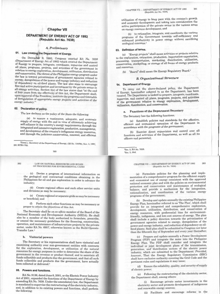 Department of Energy Act | PDF | Electric Power Industry | Energy Industry