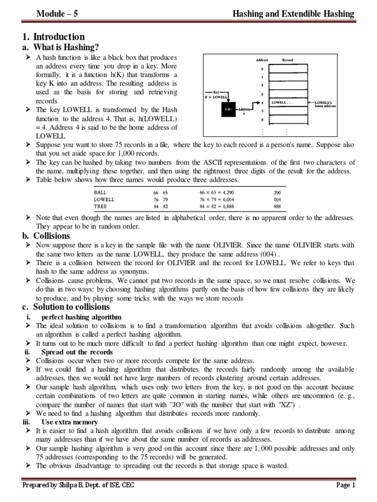 Module 5 | PDF | Numbers | Database Index