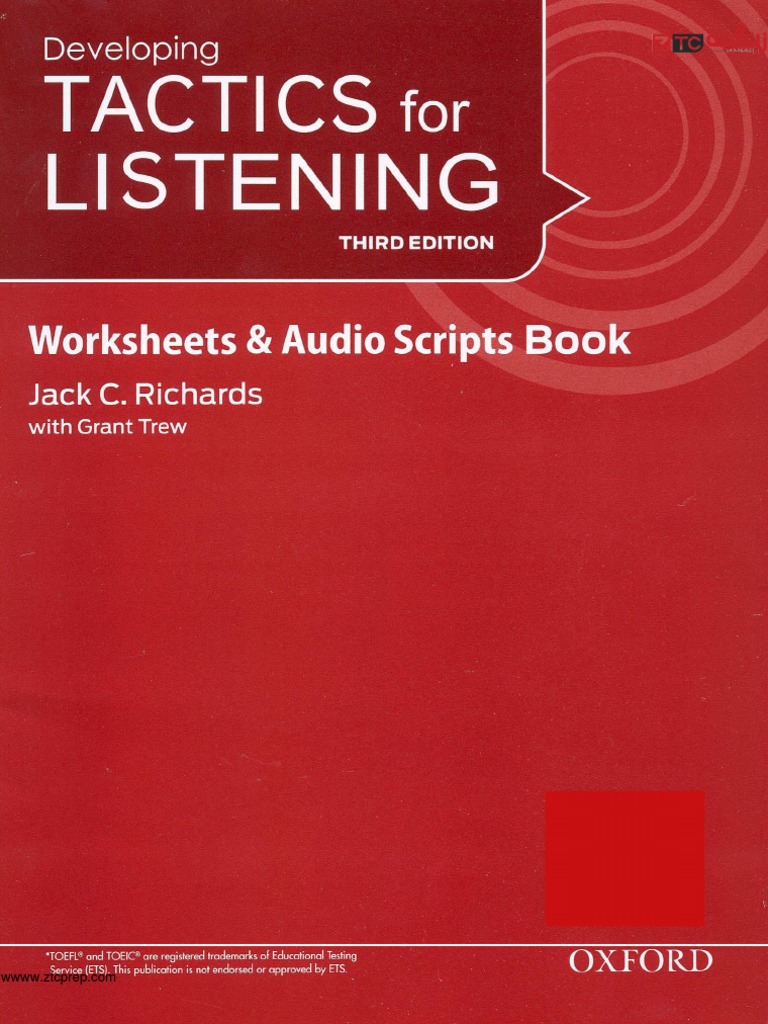 Tactics For Listening Developing Work Book | PDF