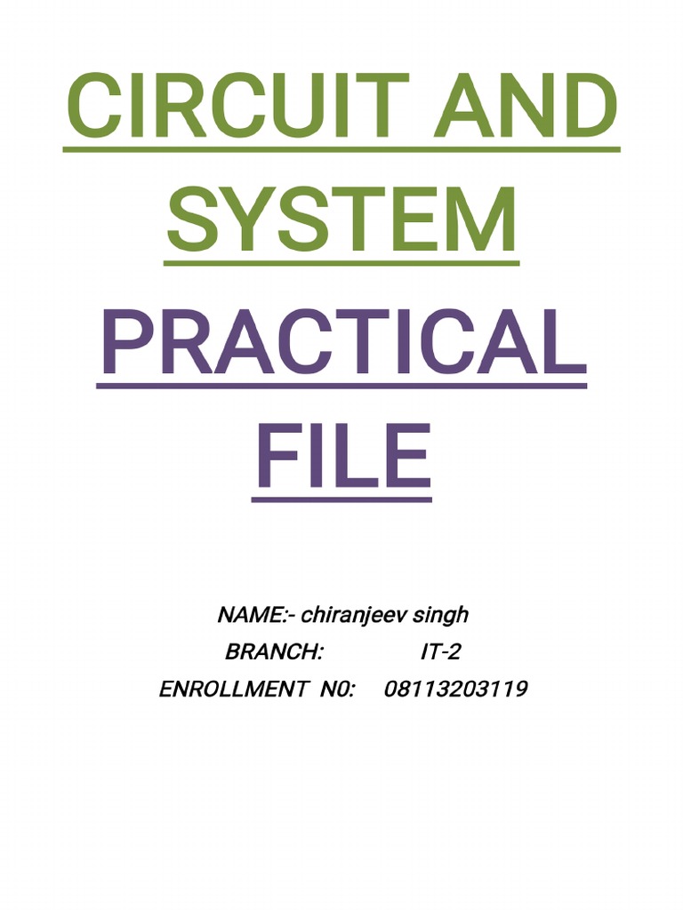 MATLAB Pratical | PDF