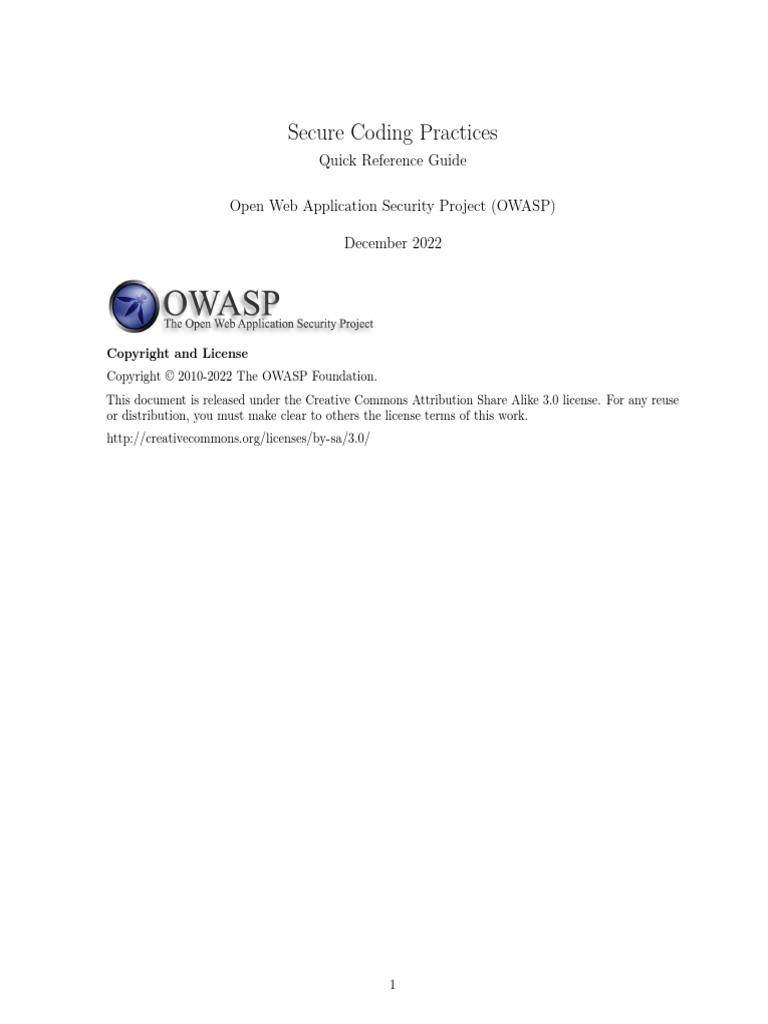 OWASP_SCP_Quick_Reference_Guide.en-US | PDF | Http Cookie | Hypertext Transfer Protocol