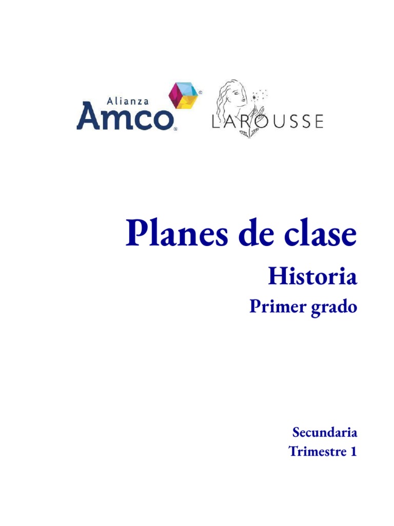 Planificación Historia 1T1 | PDF | Evaluación | Aprendizaje