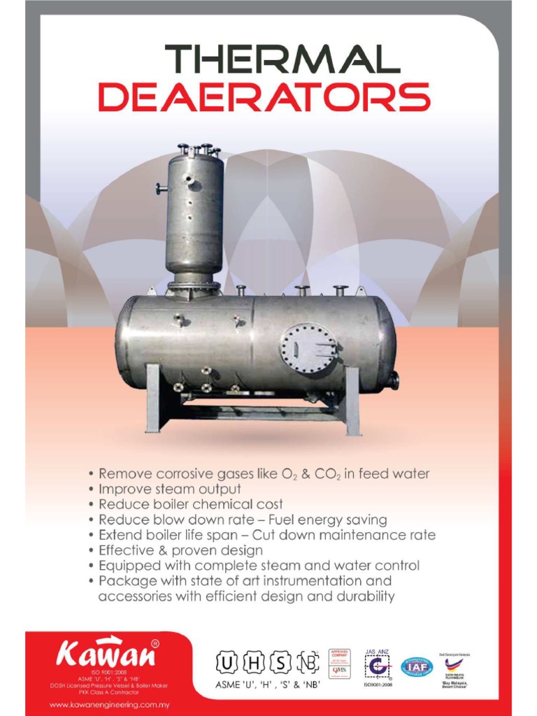 Thermal Deaerator | PDF