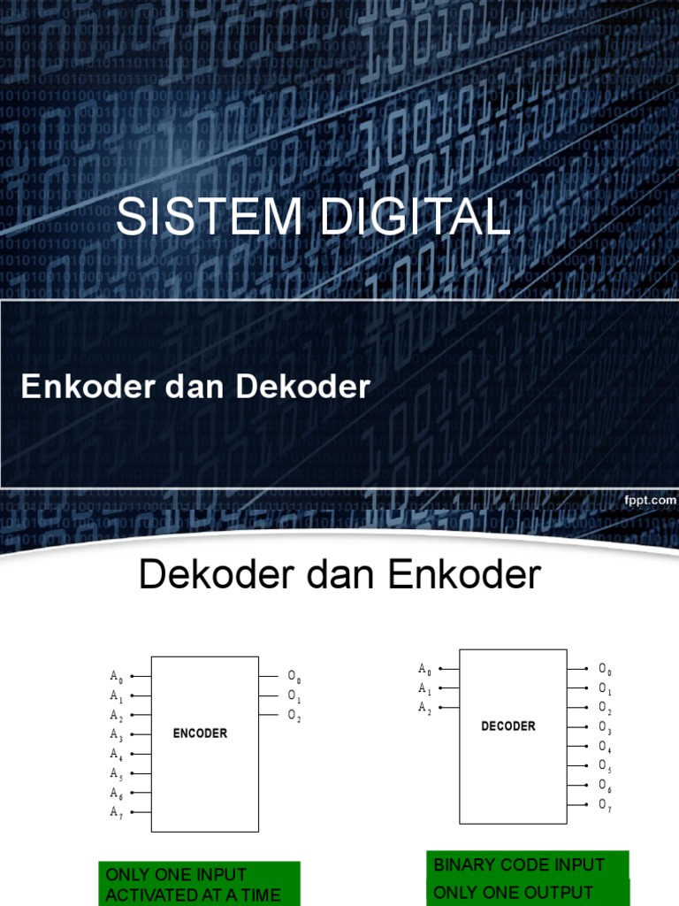 Encorder Dan Decorder | PDF | Komputer
