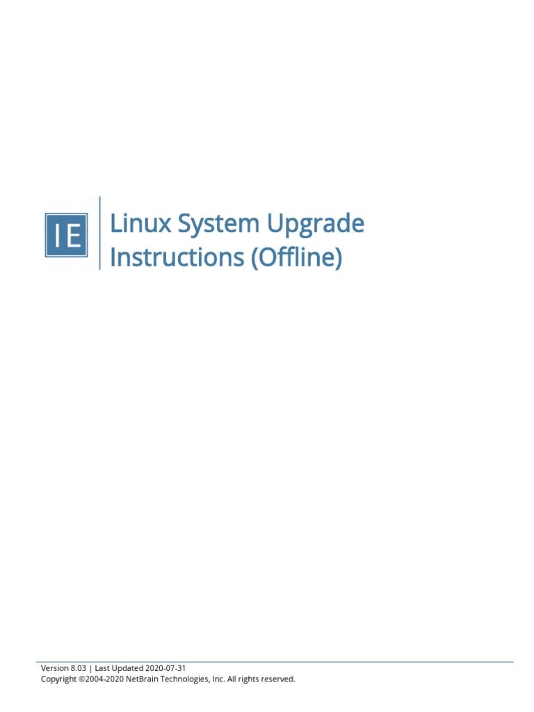 Linux System Upgrade Instructions Offline | PDF | Software Repository ...