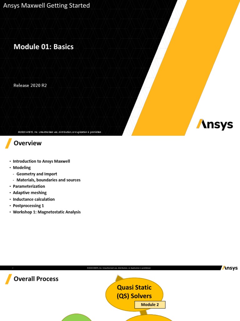 Maxw GS 2020R2 en Le01 | PDF | Finite Element Method | Computer File