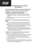 The 10 Scrolls of Og Mandino | PDF