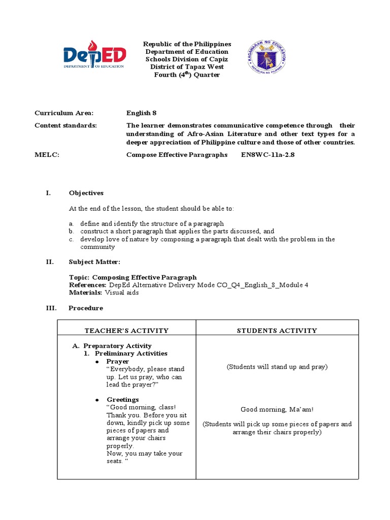 Document | Download Free PDF | Sentence (Linguistics) | Paragraph