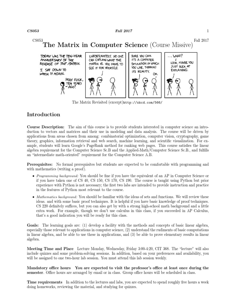 The Matrix in Computer Science | Download Free PDF | Computer Science ... The Matrix in Computer Science | Download Free PDF | Computer Science ...