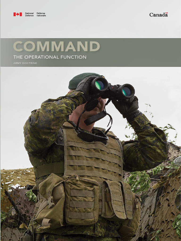 B GL 310 000 FP 001 (2018) Command The Operational Function | PDF ...