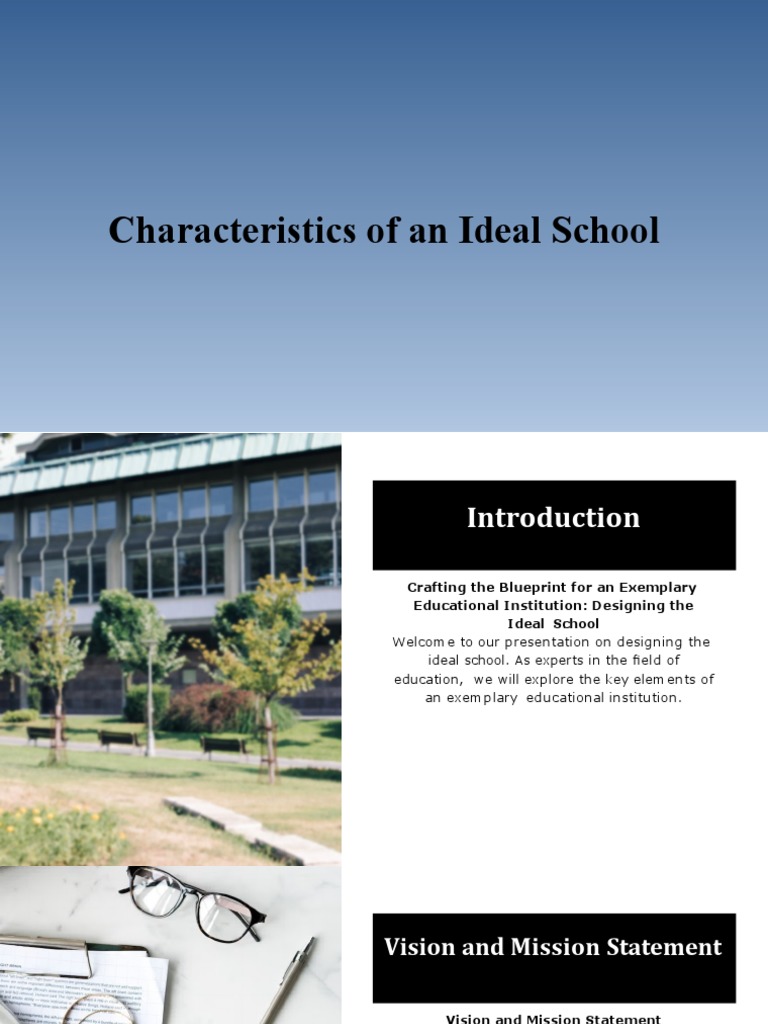 An Ideal School | PDF