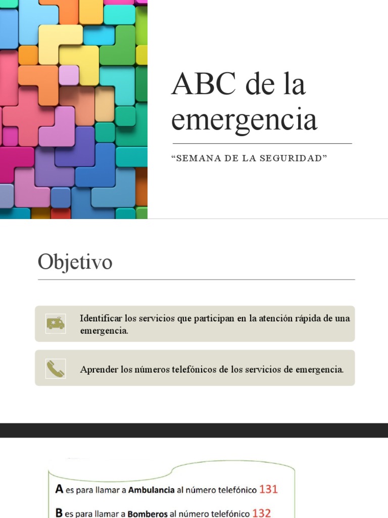 ABC de la emergencia | PDF