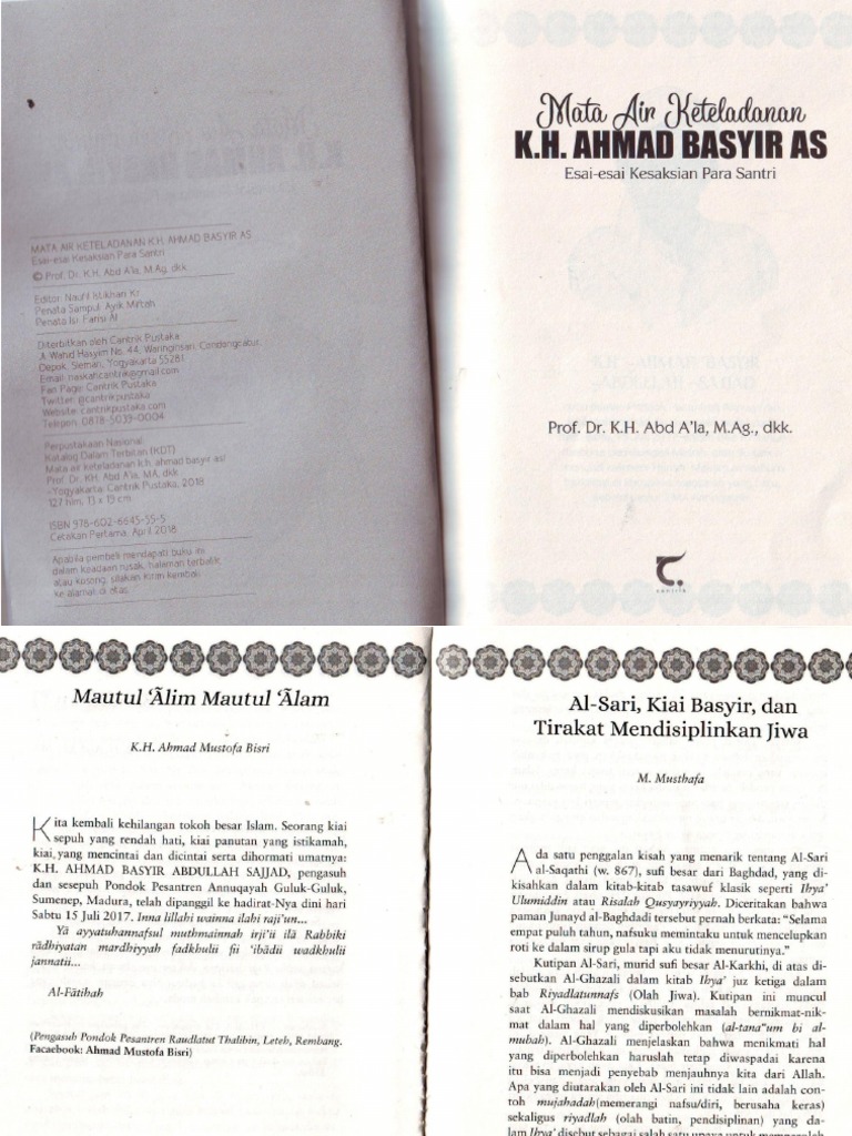 Mata Air Keteladanan - Isi Ok | PDF