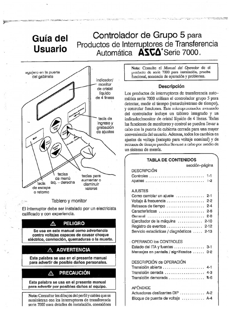 Controlador Asco Español | PDF