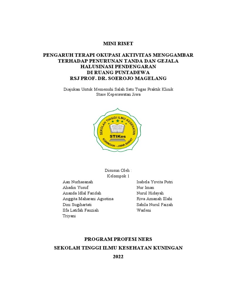 Mini Riset Jiwa Kel. 1 | PDF