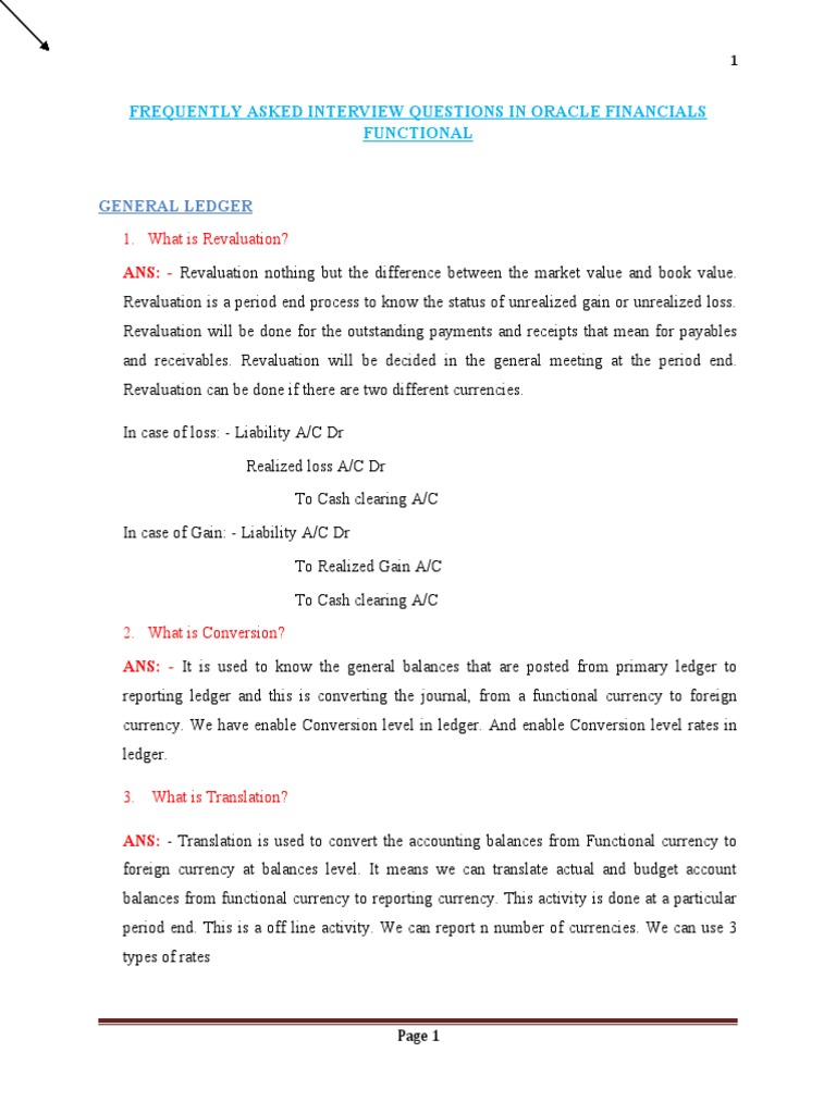 Interview Qus and Ans4 | PDF | Accounts Payable | Debits And Credits Interview Qus and Ans4 | PDF | Accounts Payable | Debits And Credits